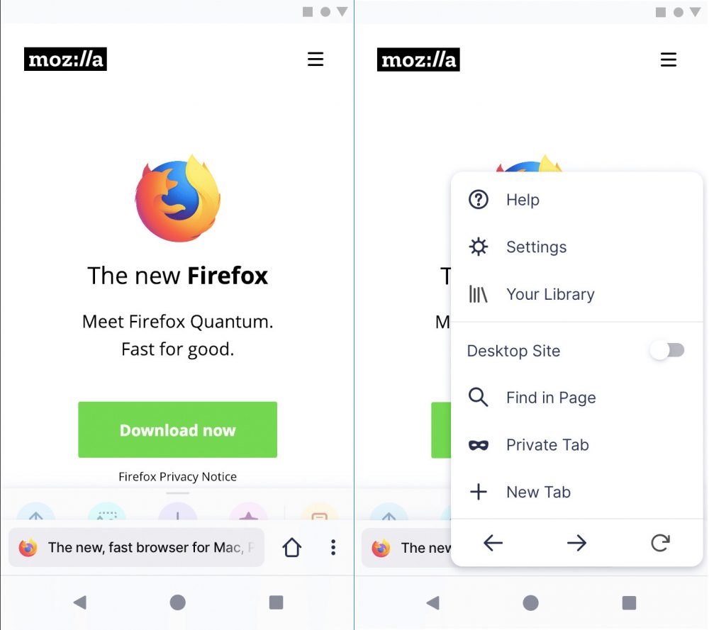 Firefox Preview začíná nahrazovat Firefox pro Android – Mozilla.cz