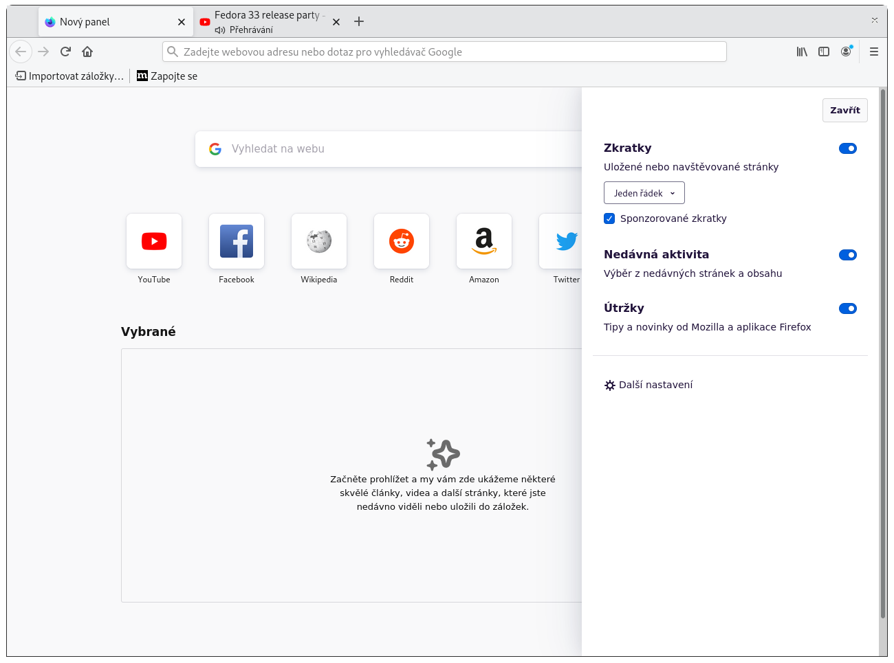 První vlaštovky ze vzhledu Proton – Mozilla.cz